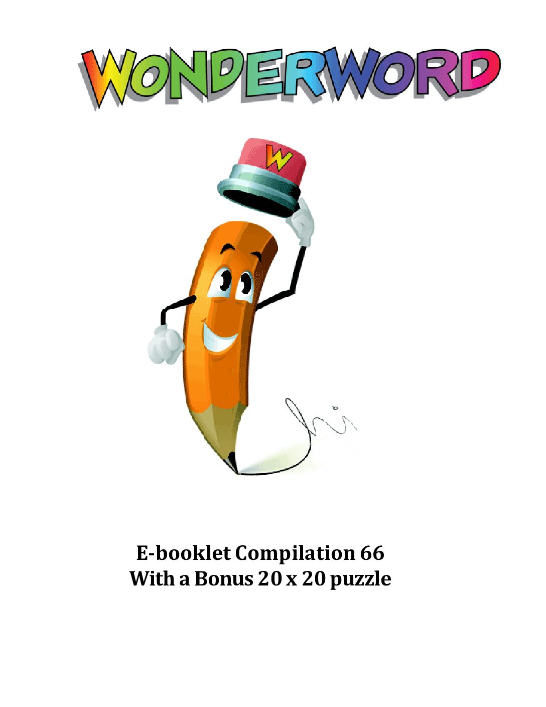 e-Booklet #66 - Wonderword Canadian Books Store